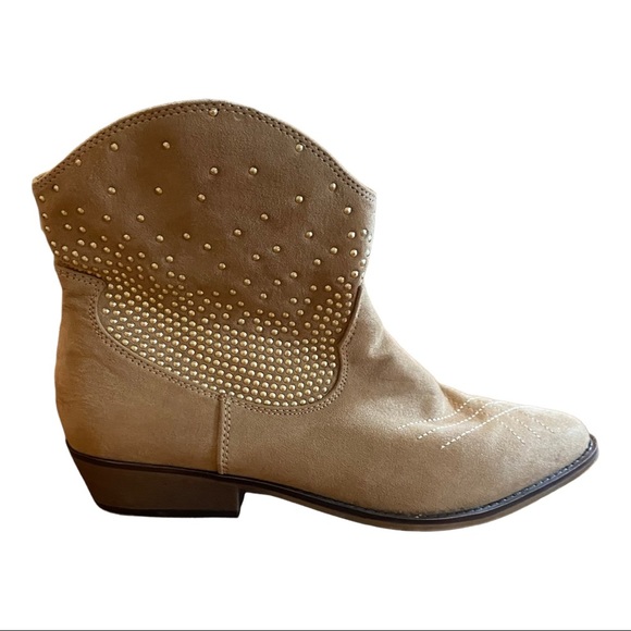 Mossimo Supply Co. | Shoes | Target Mossimo Microsuede Gold Stud ...